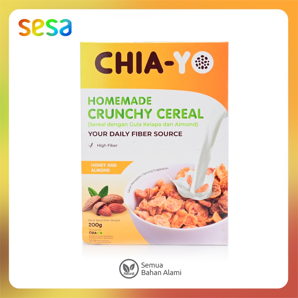 Jual Chia-Yo - Homemade Crunchy Cereal 200 G (Sereal) | Shopee Indonesia