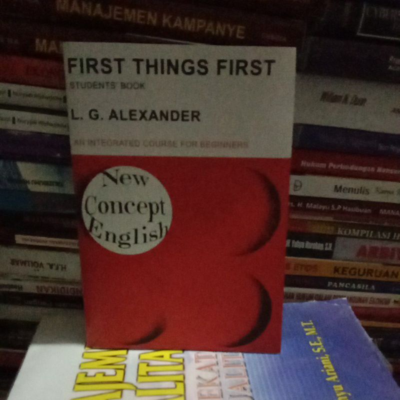 Jual First Things First students'book | Shopee Indonesia