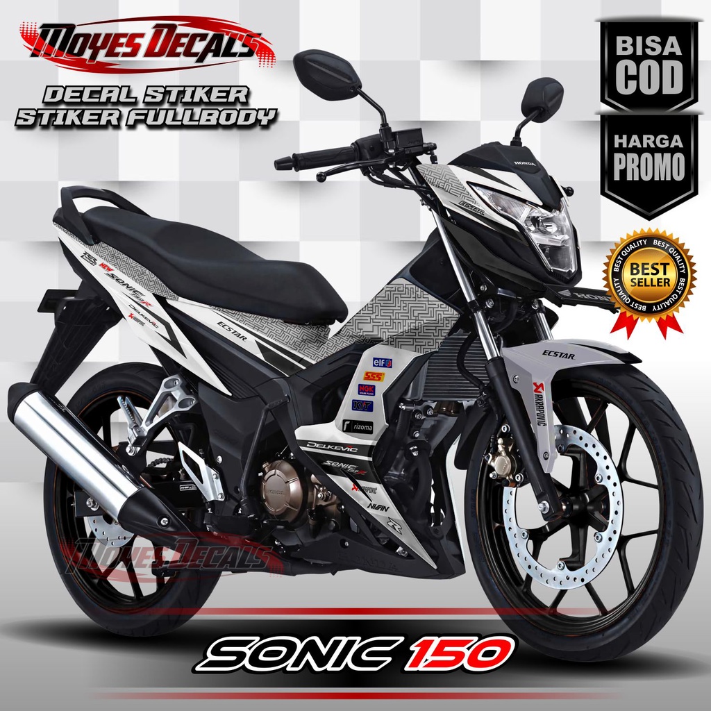 Jual Decal Sticker Honda Sonic 150 R Fullbody Custom Racing Stiker ...