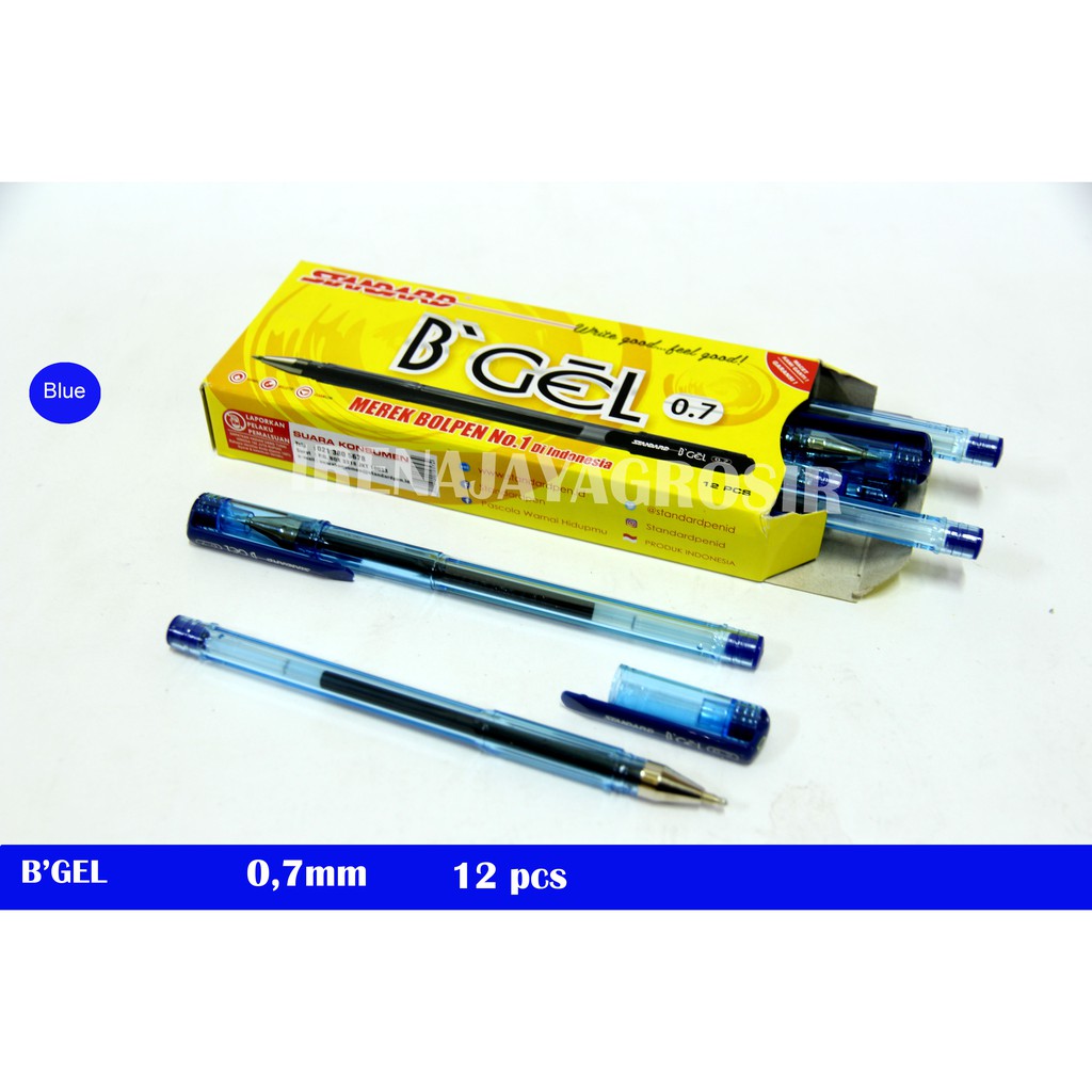 Jual B'GEL / B GEL / B-GEL 0,7 HITAM BIRU | Shopee Indonesia