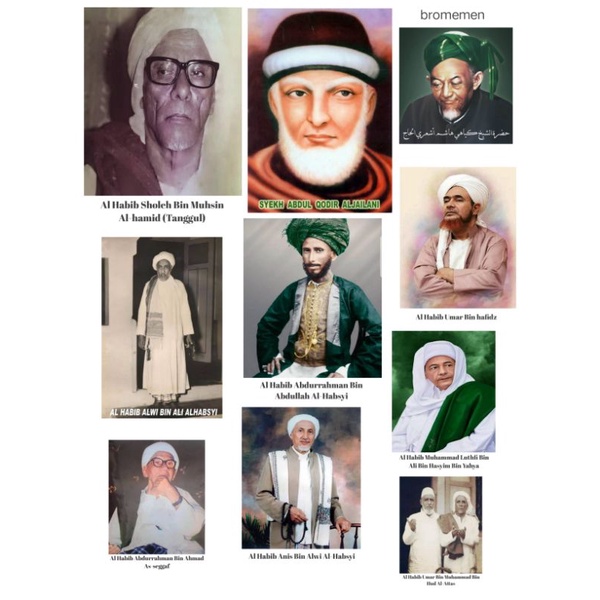 Jual POSTER / FOTO / GAMBAR KYAI ULAMA HABIB UKURAN 30 X 40 (12R ...