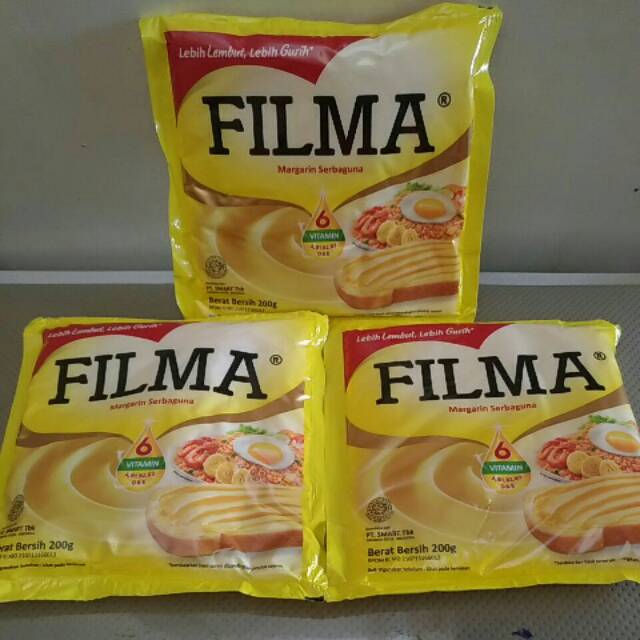 Jual Filma Margarin Serbaguna 200gr Mentega | Shopee Indonesia