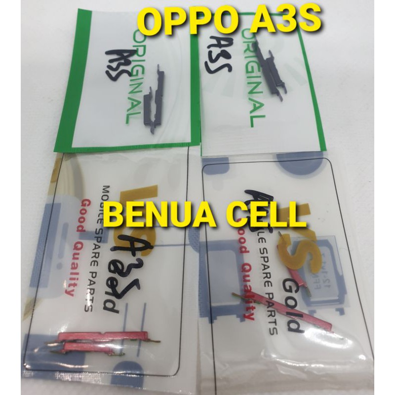 Jual TOMBOL LUAR ON OFF VOLUME - KEYPAD ON OFF VOLUME OPPO A3S - A5 ...