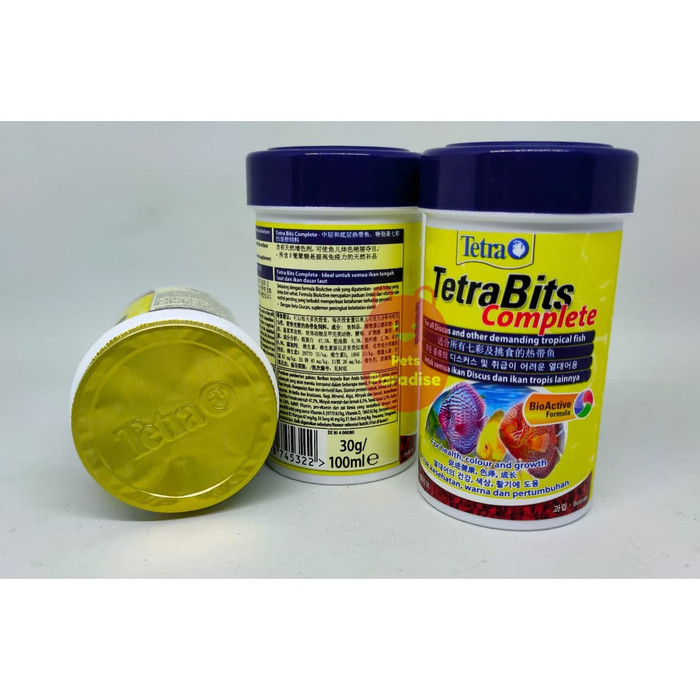 Jual Tetra Bits / Tetrabits Complete 30g / 30gr Makanan Discus 30 gr ...