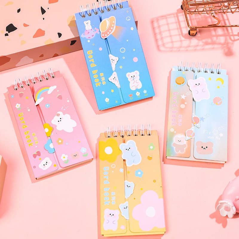 Jual BUKU TULIS HAPALAN KATA NOTE PAD MINI / WORD BOOK MOTIF BERUANG ...