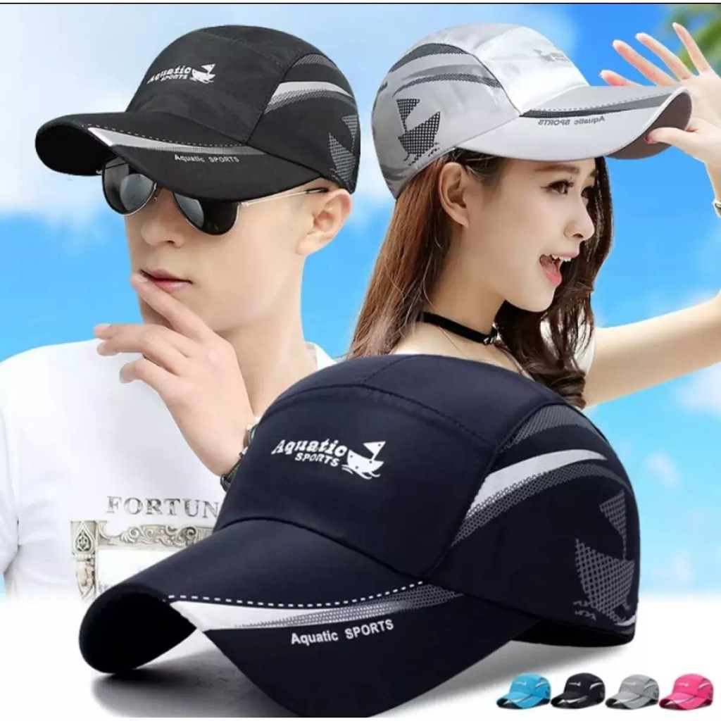 Jual Topi Aquatic Sport Outdoor Original Distro Unisex | Shopee Indonesia