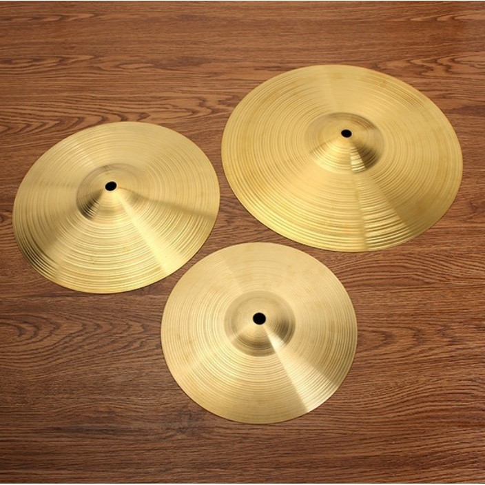Jual 1 bh Piringan Simbal 14 inci Hi Hat Drums Brass Splash Crash Ride ...