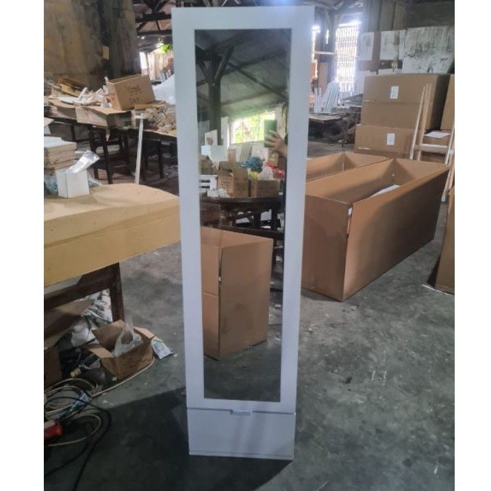 Jual Mirror Rack (Kaca full body + rack) FREEONGKIR JAWA DAN BALI ...