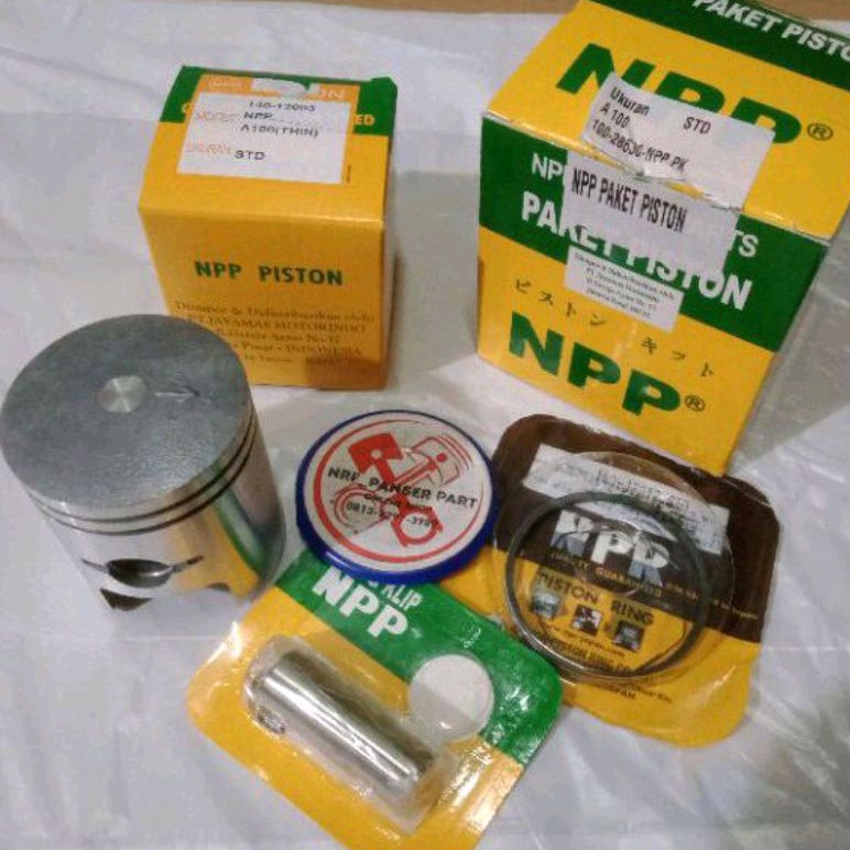 Jual PISTON KIT SEHER SET RING SUZUKI A 100/GP 100 ECONOS A100//GP100 OVER SIZE /OS STANDAR 25 ...