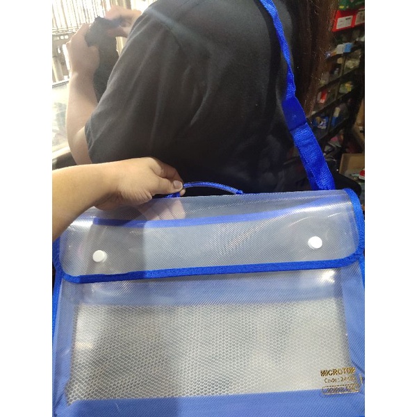 Jual Map plastik Zipper Bag kancing Tali (1 pcs) Khusus Instant ...