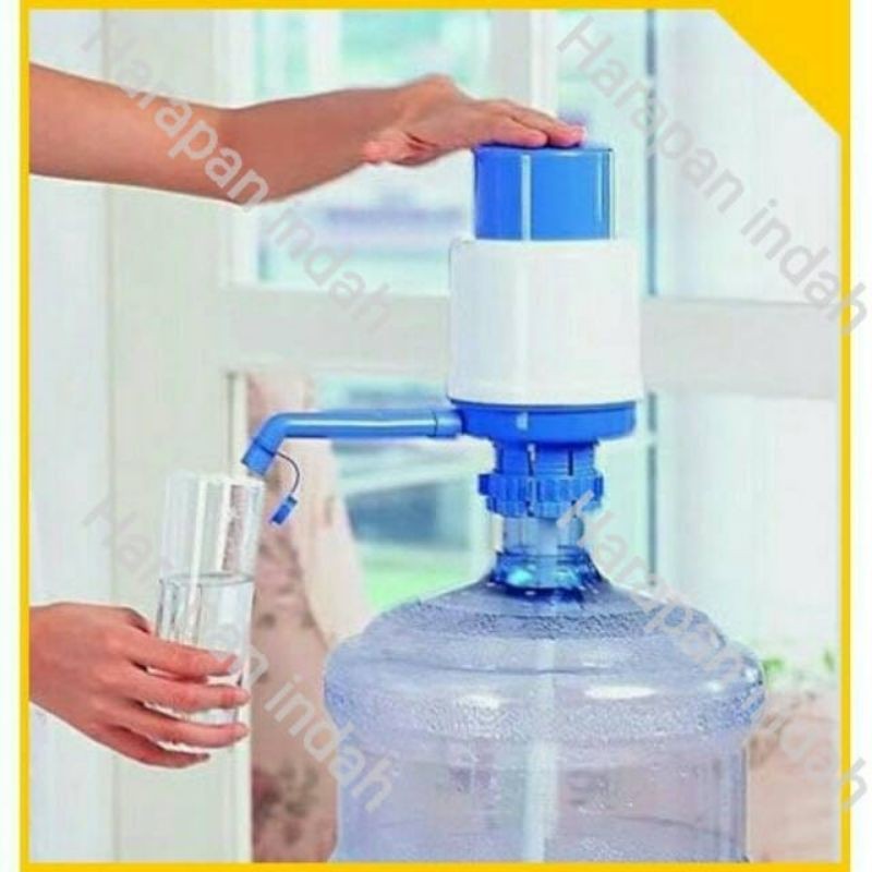 Jual Pompa manual air water pump galon plastik bukan elektrik body ...