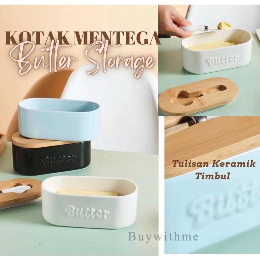 Jual Butter Storage / Tempat Mentega / Butter Storage Box / Butter Box ...