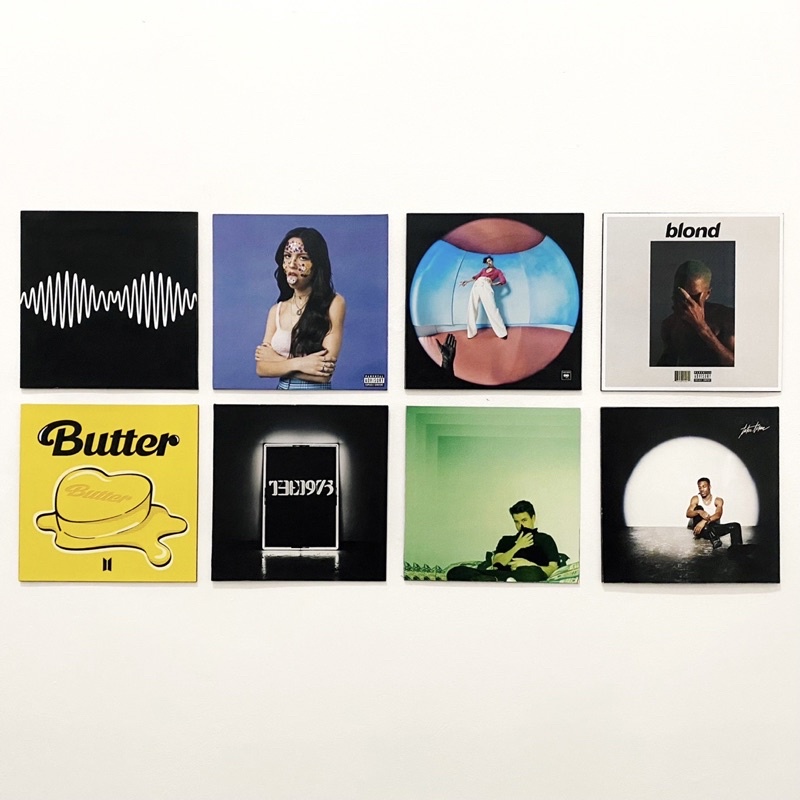 Jual Poster Album Digital Interactive NFC Spotify Barcode Dekorasi ...