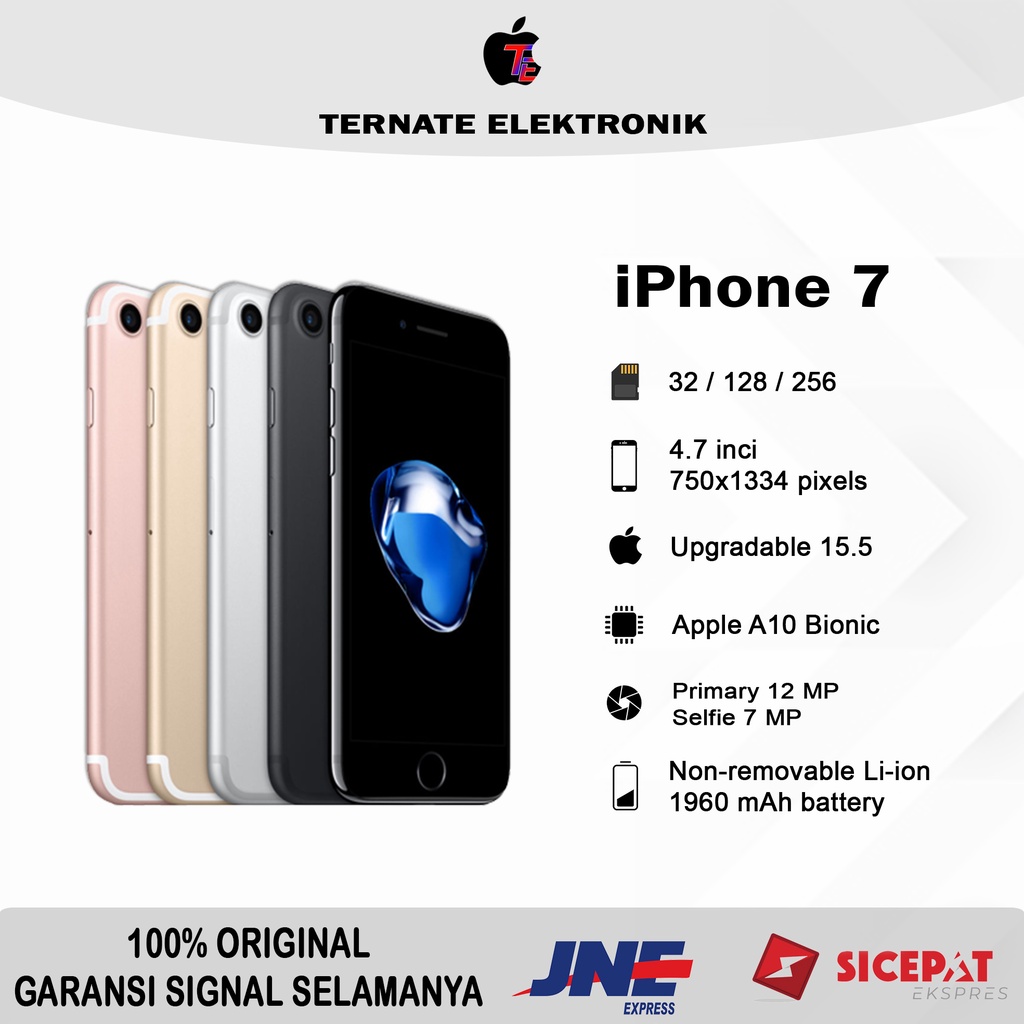 Jual iphone 7 32gb 128gb 32gb 256gb original imei Aman | Shopee Indonesia