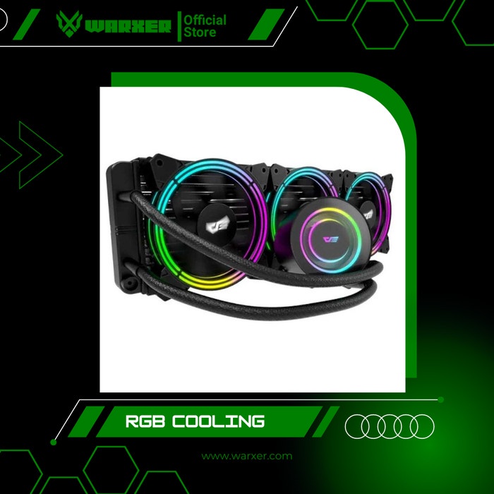 Jual aigo darkFlash SYMPHONY TR-360 RGB LED 360mm AIO Liquid Cooler ...