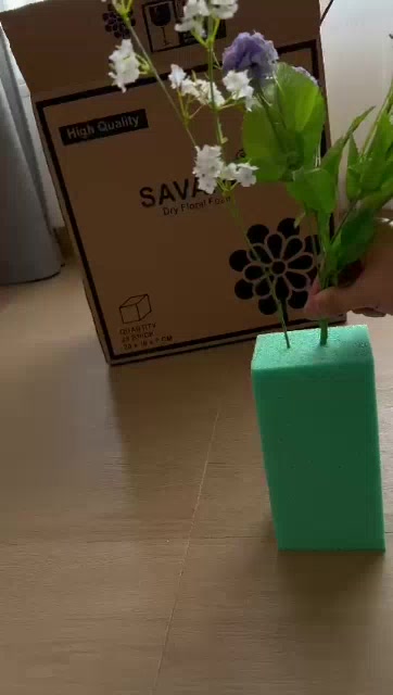 Jual 1 DUS ISI 24 PCS SAVANA DRY FLORAL FOAM / OASIS BUSA KERING HIJAU ...