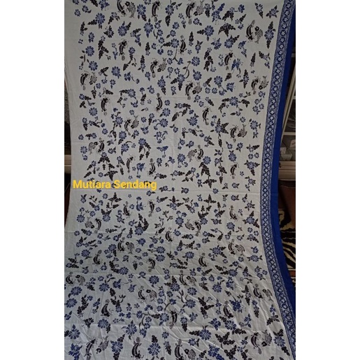 Jual Batik Tulis Lamongan motif bandeng lele putihan biru | Shopee ...