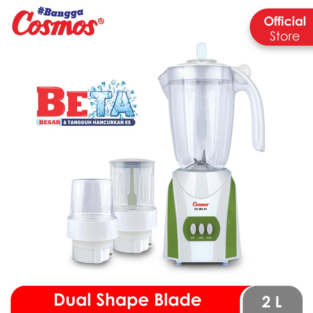 Jual Blender Juicer COSMOS CB 282 AP 2 Liter Blender Plastik Mika Anti ...
