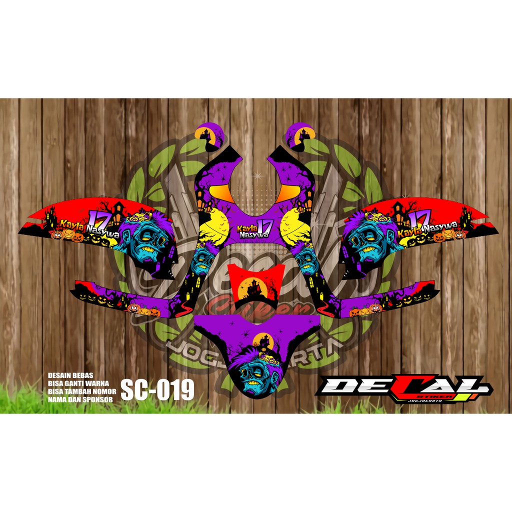 Jual Decal scoopy decal scoopy full body blok dekal decal scopy all new fi terbaru 2020 2021 SC ...
