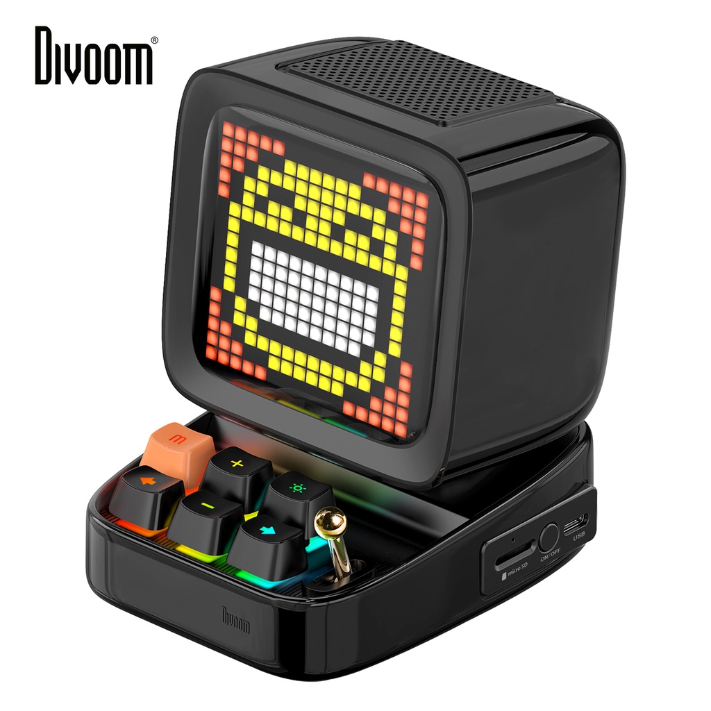 Jual Divoom Ditoo Retro Pixel Art Bluetooth Portable Speaker Alarm ...