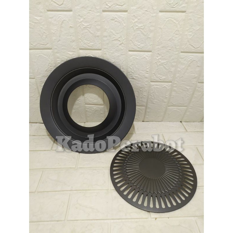 Jual alat korean bbq - teflon korean bbq - teflon grill - wajan grill ...