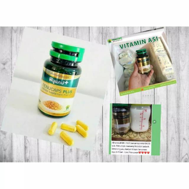 Jual FENUCAPS PLUS READY ASI BOOSTER isi 100 ORIGINAL MURMER | Shopee ...