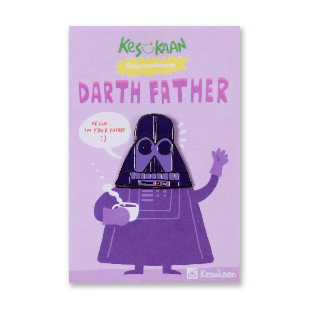 Jual ENAMEL PIN DARTH FATHER | Shopee Indonesia