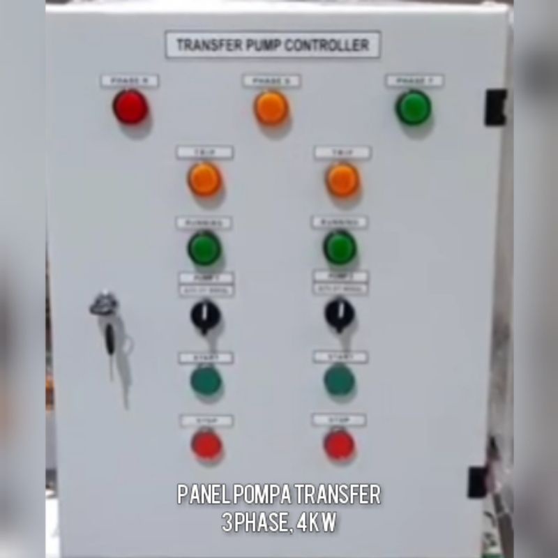 Jual PANEL POMPA TRANSFER,3 phase,4 kw,2 pompa,2 wlc | Shopee Indonesia