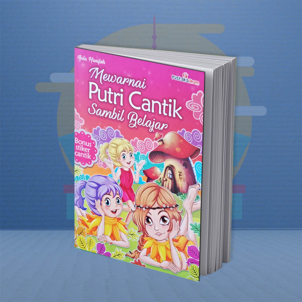 Jual BUKU ANAK TK PAUD MEWARNAI PUTRI CANTIK SAMBIL BELAJAR | Shopee ...