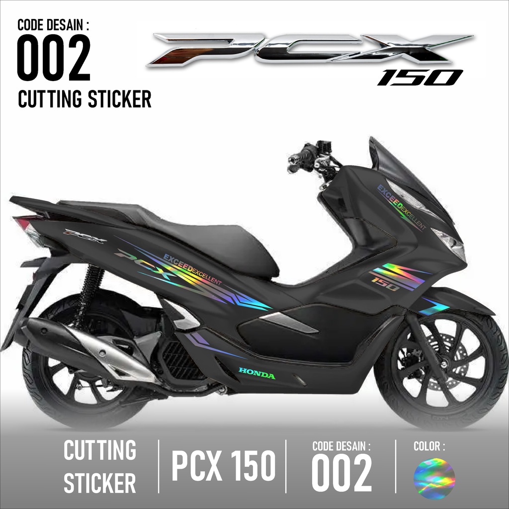 Jual RS Cutting Sticker PCX 150-Aksesoris Motor Stiker Honda PCX 150 cc ...