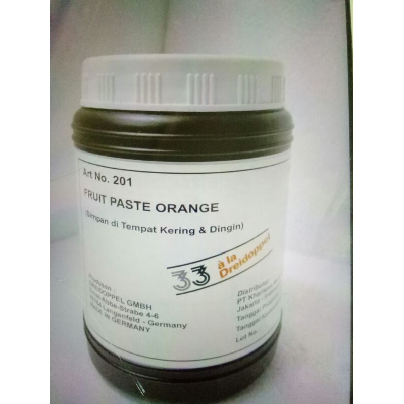 Jual Dreidoppel Orange Paste 1kg | Shopee Indonesia