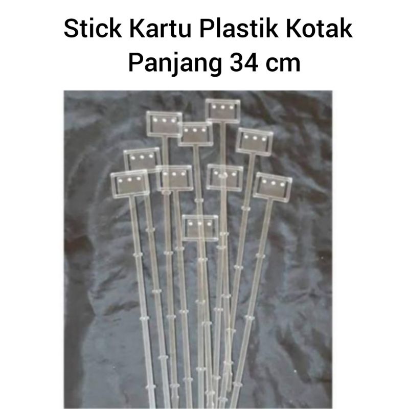 Jual Stick Kartu / Stick Card / Stick Memo Plastik Kotak isi 80 pcs ...