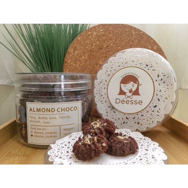 Jual choco_almond_cookies_kuekering | Shopee Indonesia