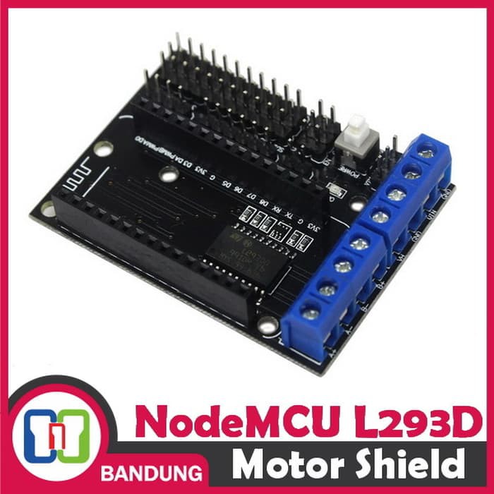Jual L293 L293D MOTOR DRIVER SHIELD FOR NODEMCU DOIT WIFI ESP8266 | Shopee Indonesia