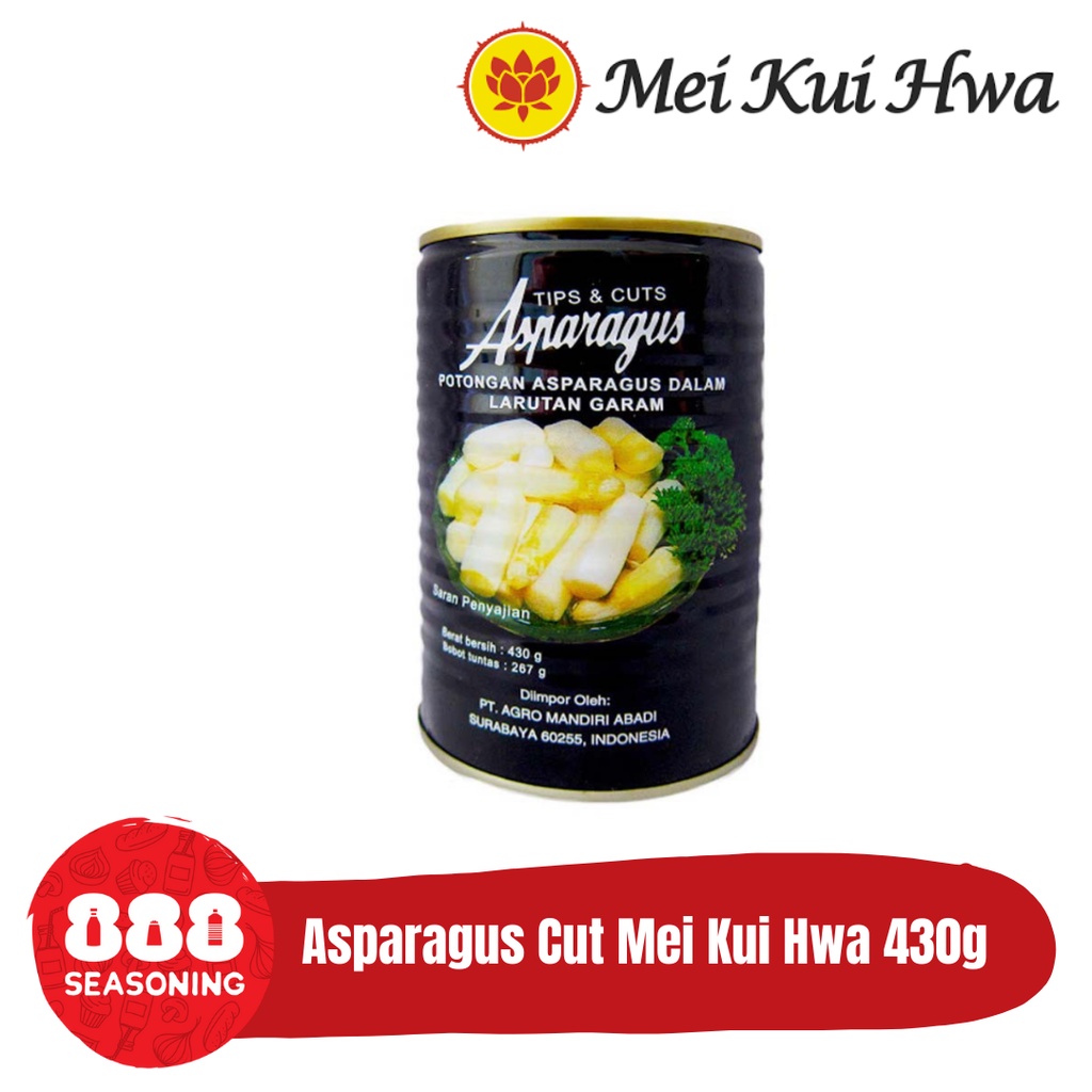 Jual ASPARAGUS CUT MEI KUI HWA 430g | Shopee Indonesia