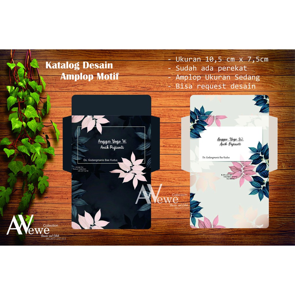 Jual AMPLOP MOTIF CUSTOM | Shopee Indonesia