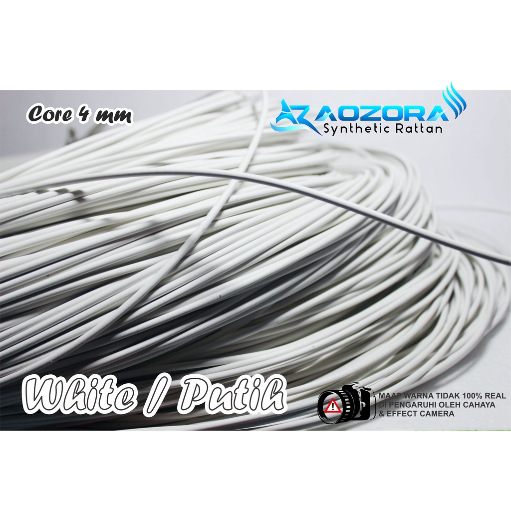 Jual Bahan Rotan Sintetis Core Bulat 4 mm | Shopee Indonesia