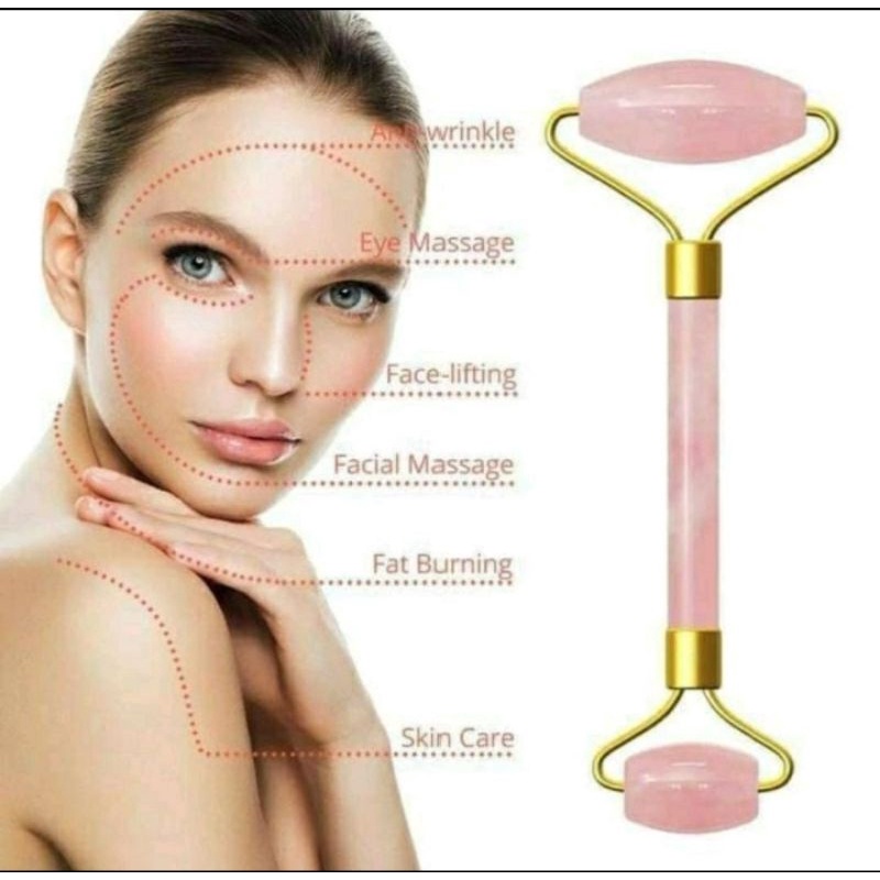 Jual JADE ROLLER PEMIJAT WAJAH WARNA PINK | Shopee Indonesia
