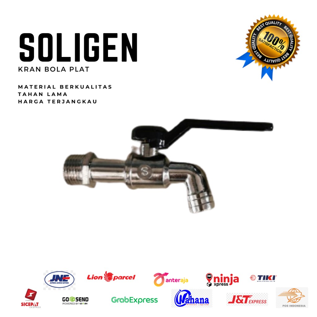 Jual Soligen Kran Air Gagang Hitam | Shopee Indonesia