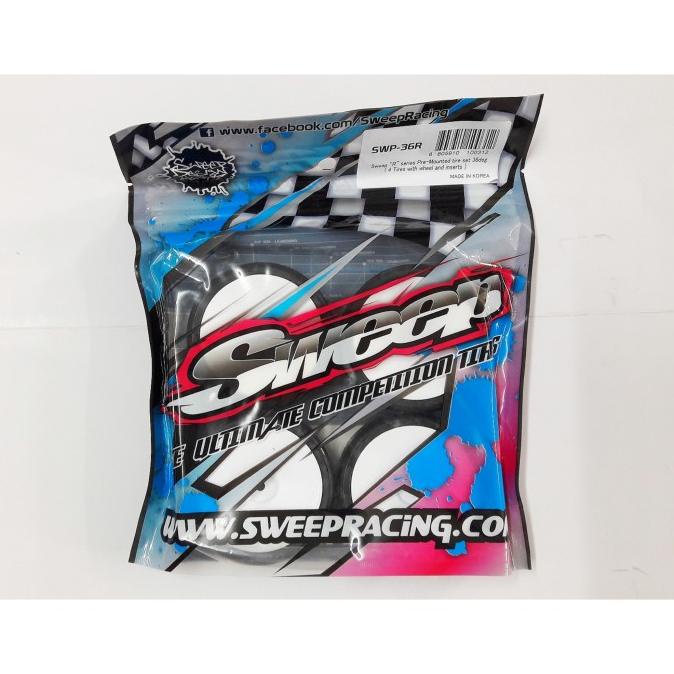Jual SWEEP COMPLETE SET TIRE 36deg (4 Tire w/wheel and insert) | Shopee ...
