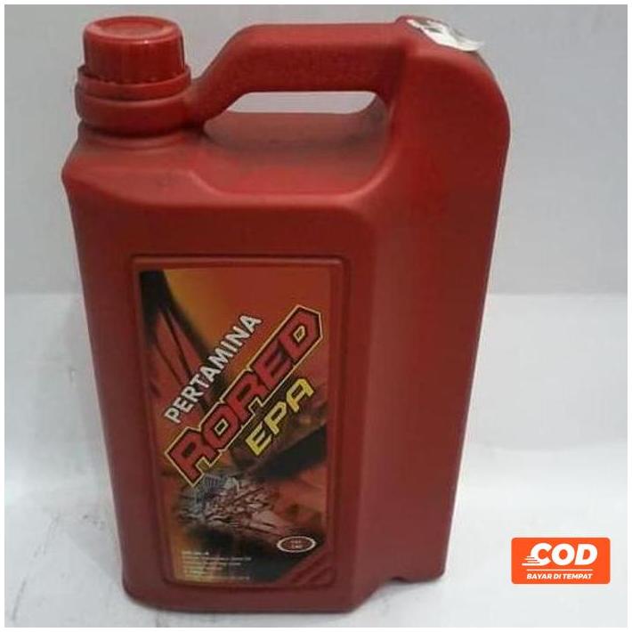Jual Promo Oli Transmisi Gardan Pertamina Rored Epa Sae 140 Isi 5 Liter ...