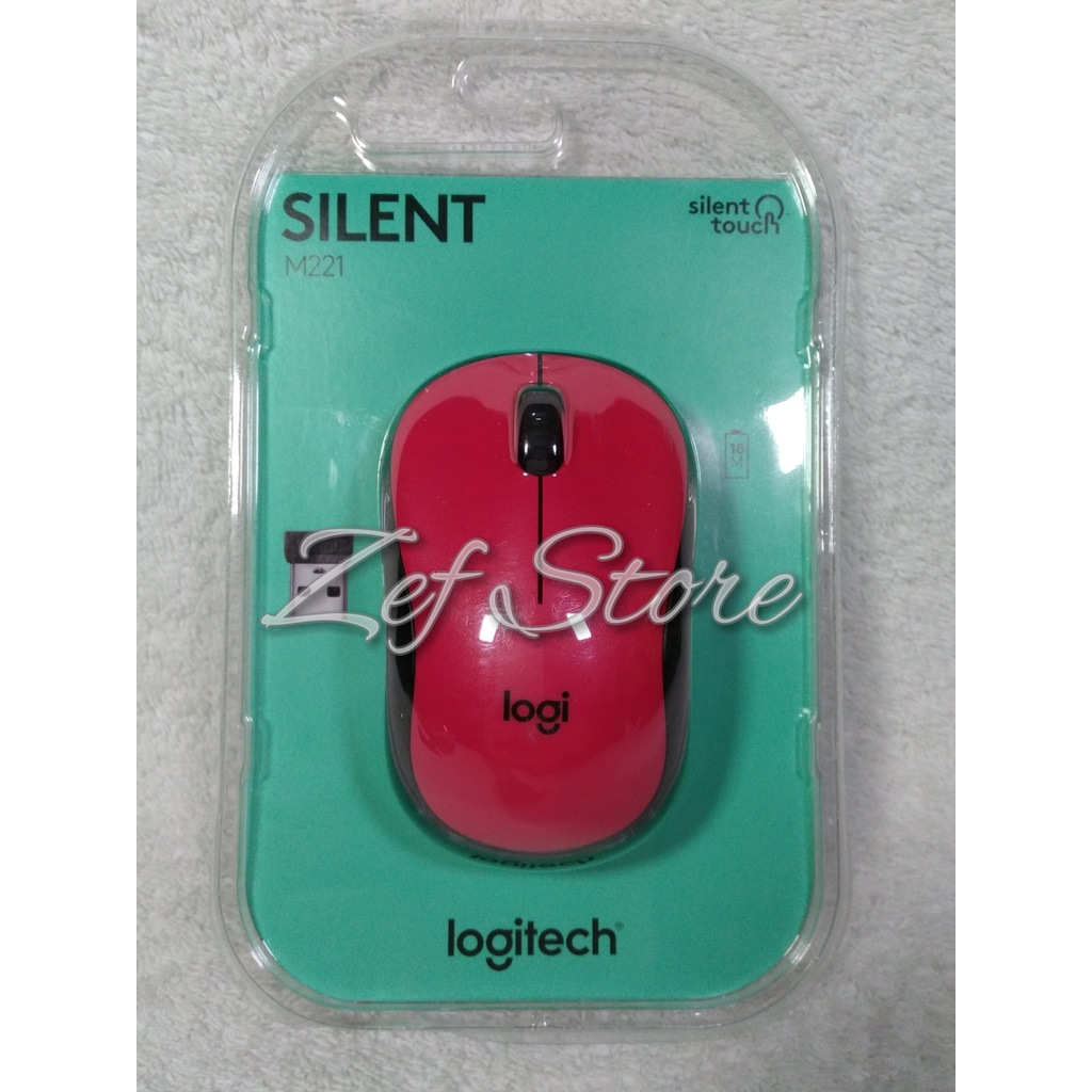 Jual [ORIGINAL GARANSI RESMI] Logitech M221 Silent Touch Click Wireless ...