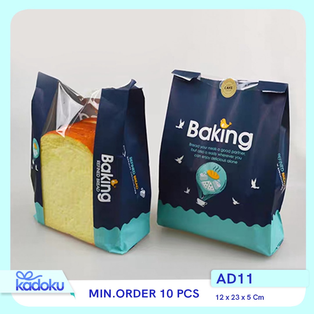 Jual Plastik roti tawar / Plastik bungkus roti / Toast bag / Plastik ...