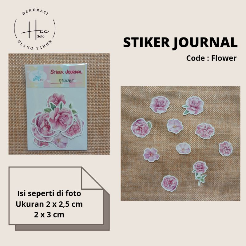 Jual Sticker for journal / stiker buku / notes / homecraftncard ...