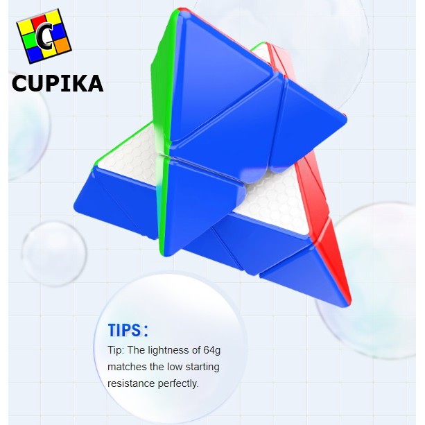 Jual Cube Puzzle Pyraminx Gan Pyraminx M Magnetic Stickerless Enhanced ...