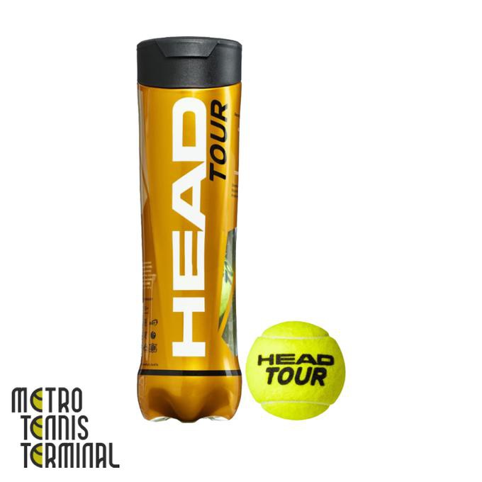 Jual SPECIAL Bola Tenis Head Tour isi 4 ( ganti nama dari ATP ) PELTI ...