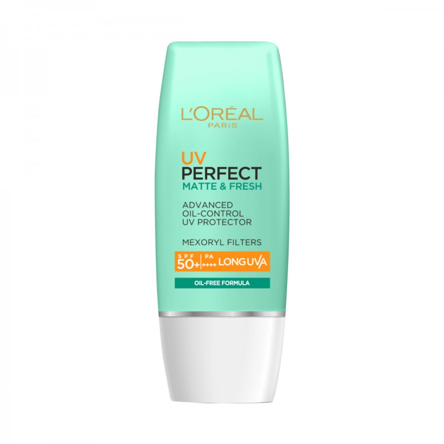 Jual L Oreal LOreal Paris UV Perfect Matte Fresh Sunblock Suncream Sun Cream Sunscreen Tabir Surya Shopee Indonesia