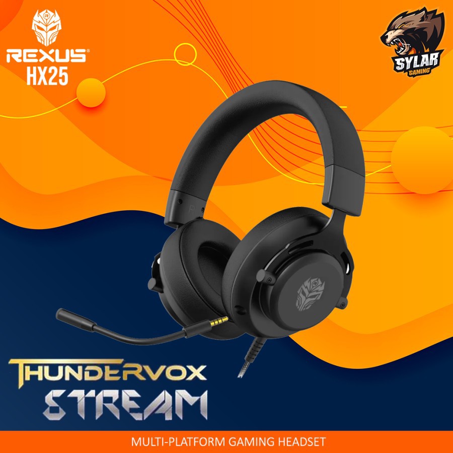 Jual Rexus Thundervox HX25 Multiplatform Gaming Headset | Shopee Indonesia
