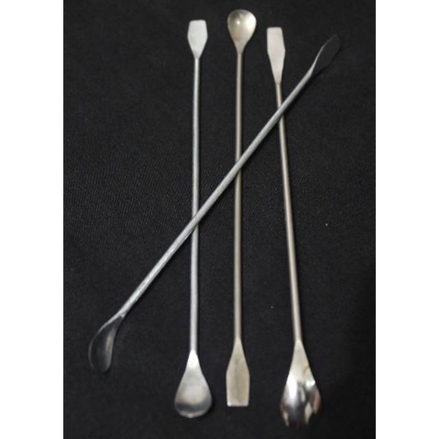 Jual Alat laboratorium Spatula stainlees steel | Shopee Indonesia