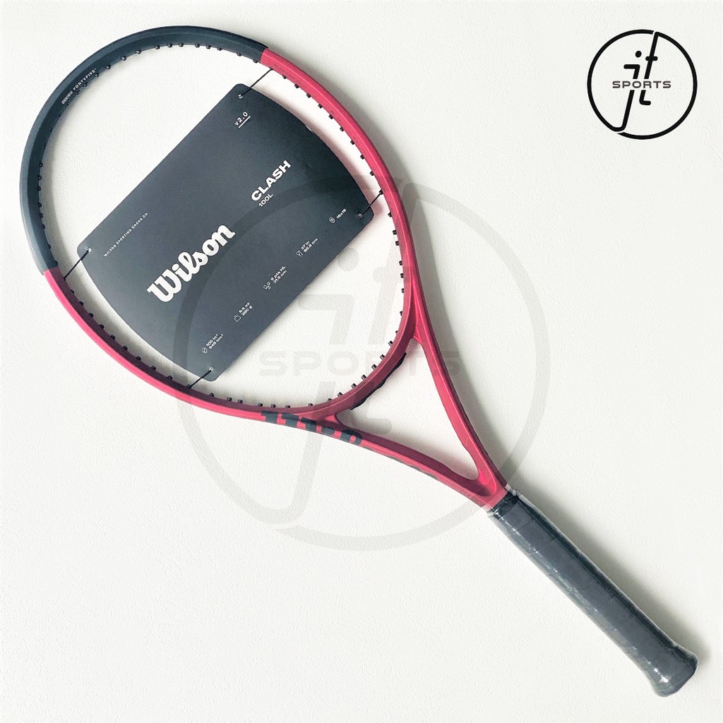 Jual Raket Tenis Wilson Clash V2 Version 2 100L" 280g Tennis Racket ...
